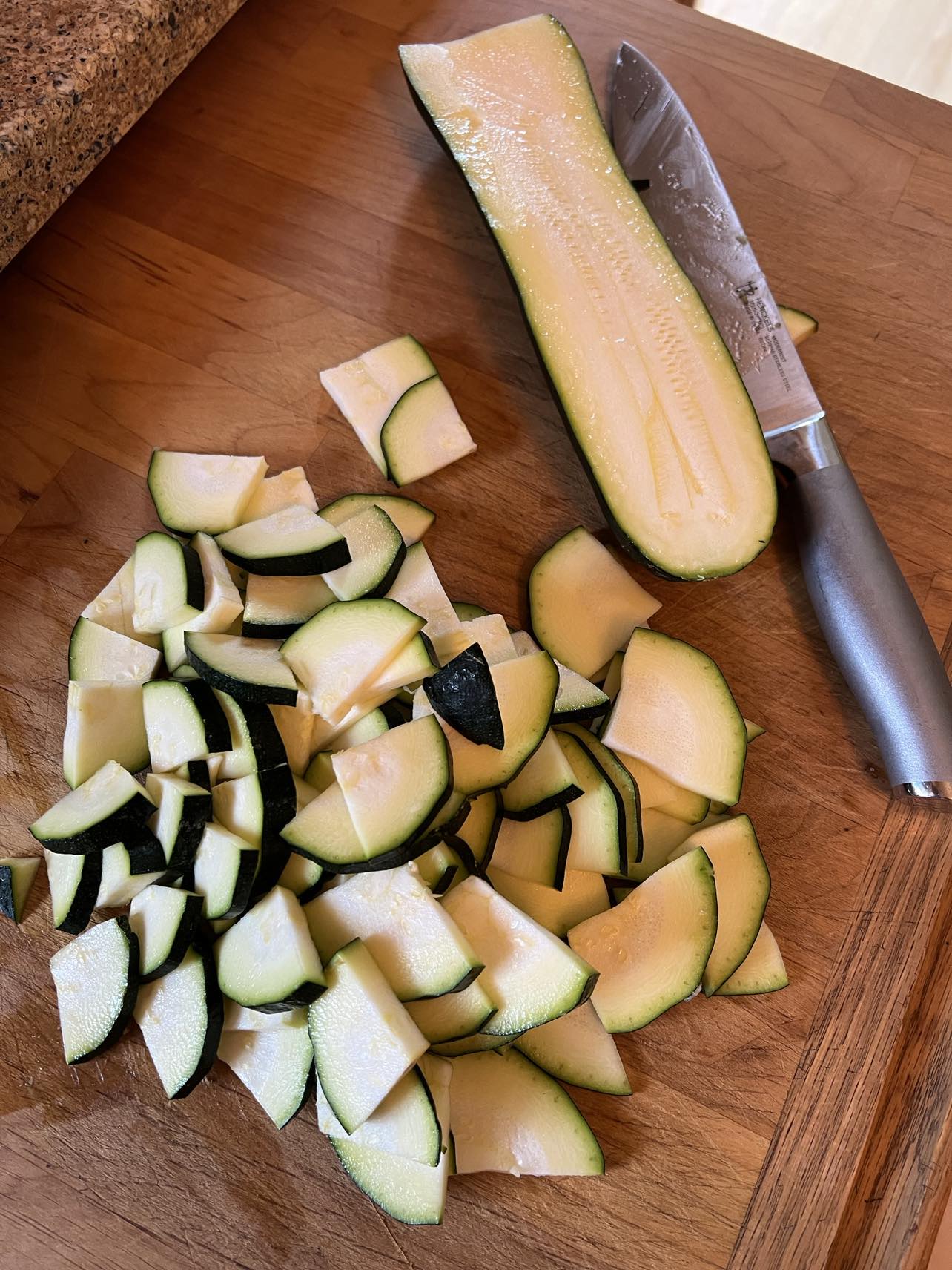Cooking Through Vintage Recipes: Easy Fresh Zucchini Salad